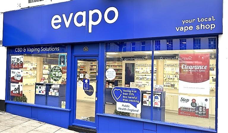 Evapo Yeovil vape shop Evapo Yeovil vape shop